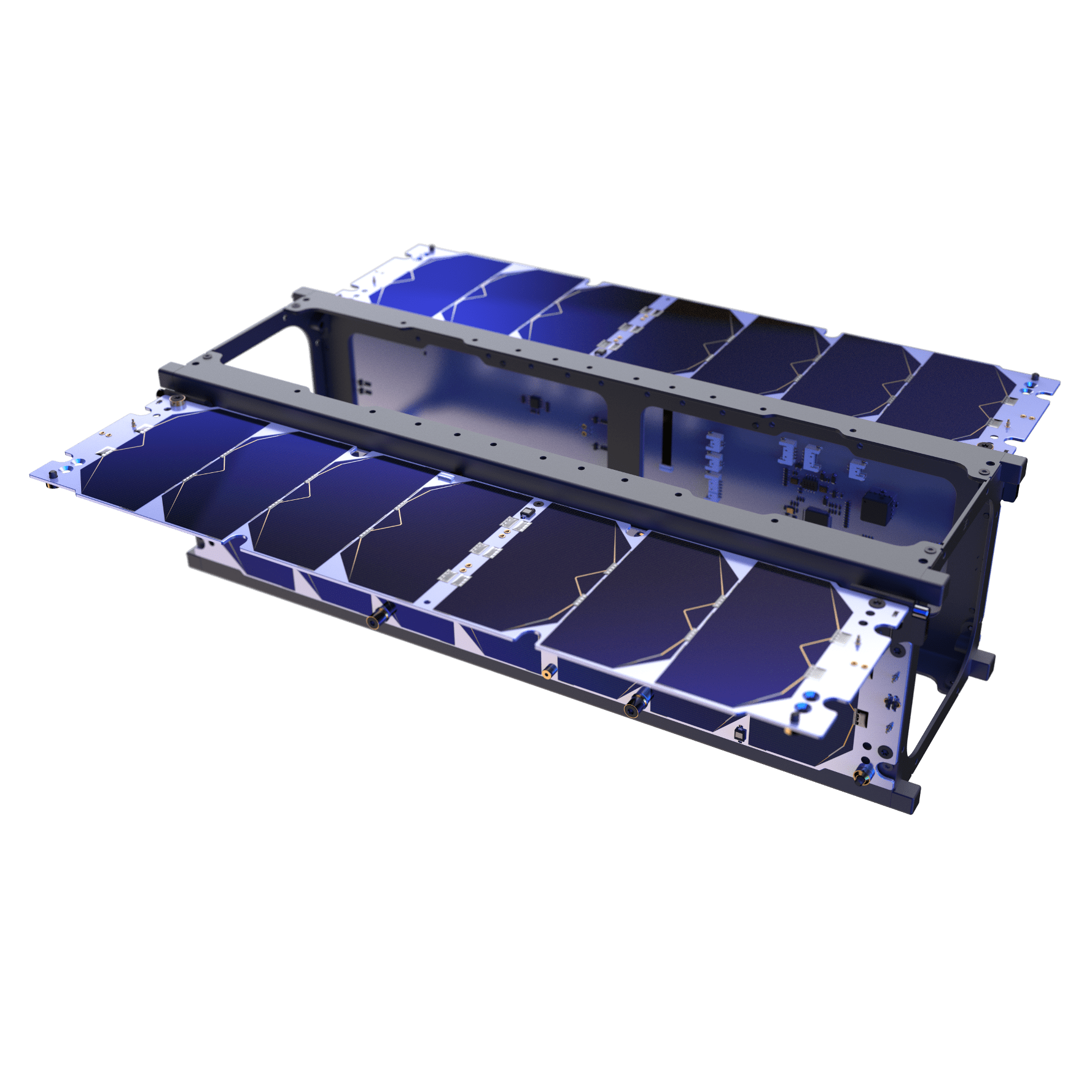 3U X/Y Deployable Solar Array | CubeSat Solar Panels