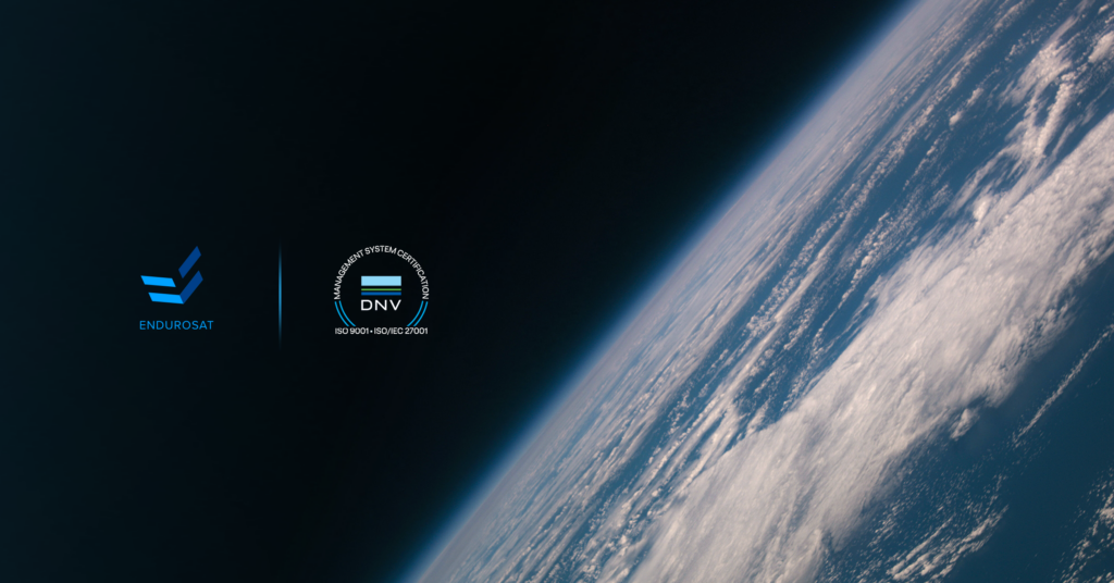 EnduroSat certified ISO 9001 and ISO 27001 compliant - EnduroSat