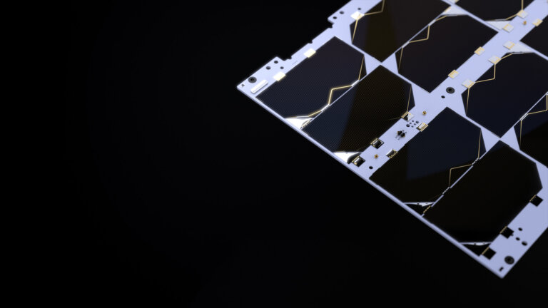 6U CubeSat Solar Panel - Space-Grade Solar Cells